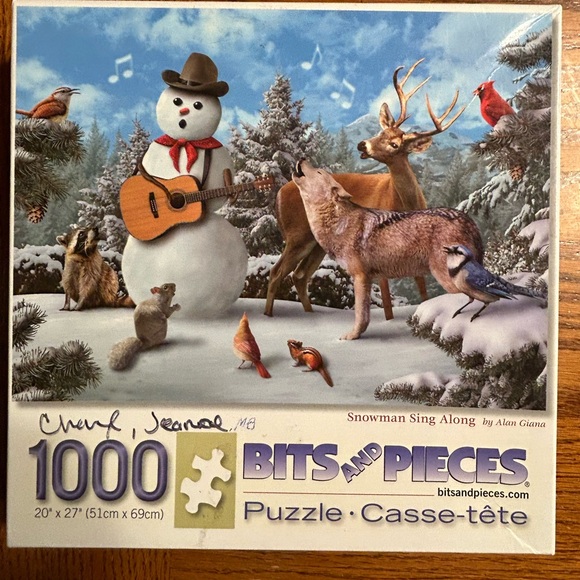 Bits And Pieces | Games | Snowman Sing Along Puzzle 00 Pieces | Poshmark